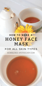 Honey Face Mask Recipe - Bumblebee Apothecary
