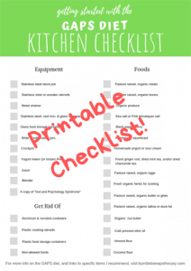How to Start the GAPS Introduction Diet - Bumblebee Apothecary