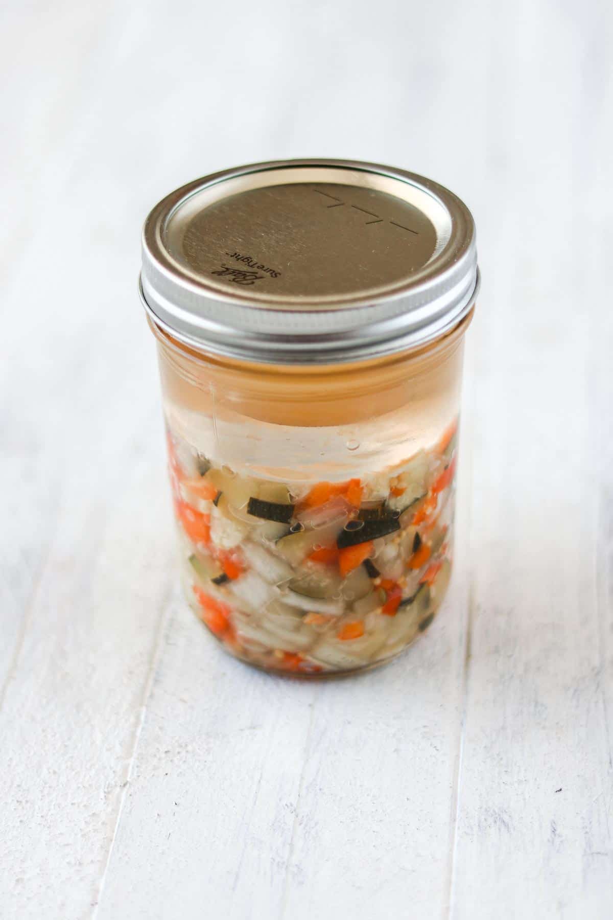Zucchini Relish Recipe Lacto Fermented - Bumblebee Apothecary