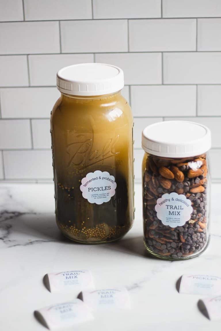 How to Print Homemade Food Labels - Bumblebee Apothecary